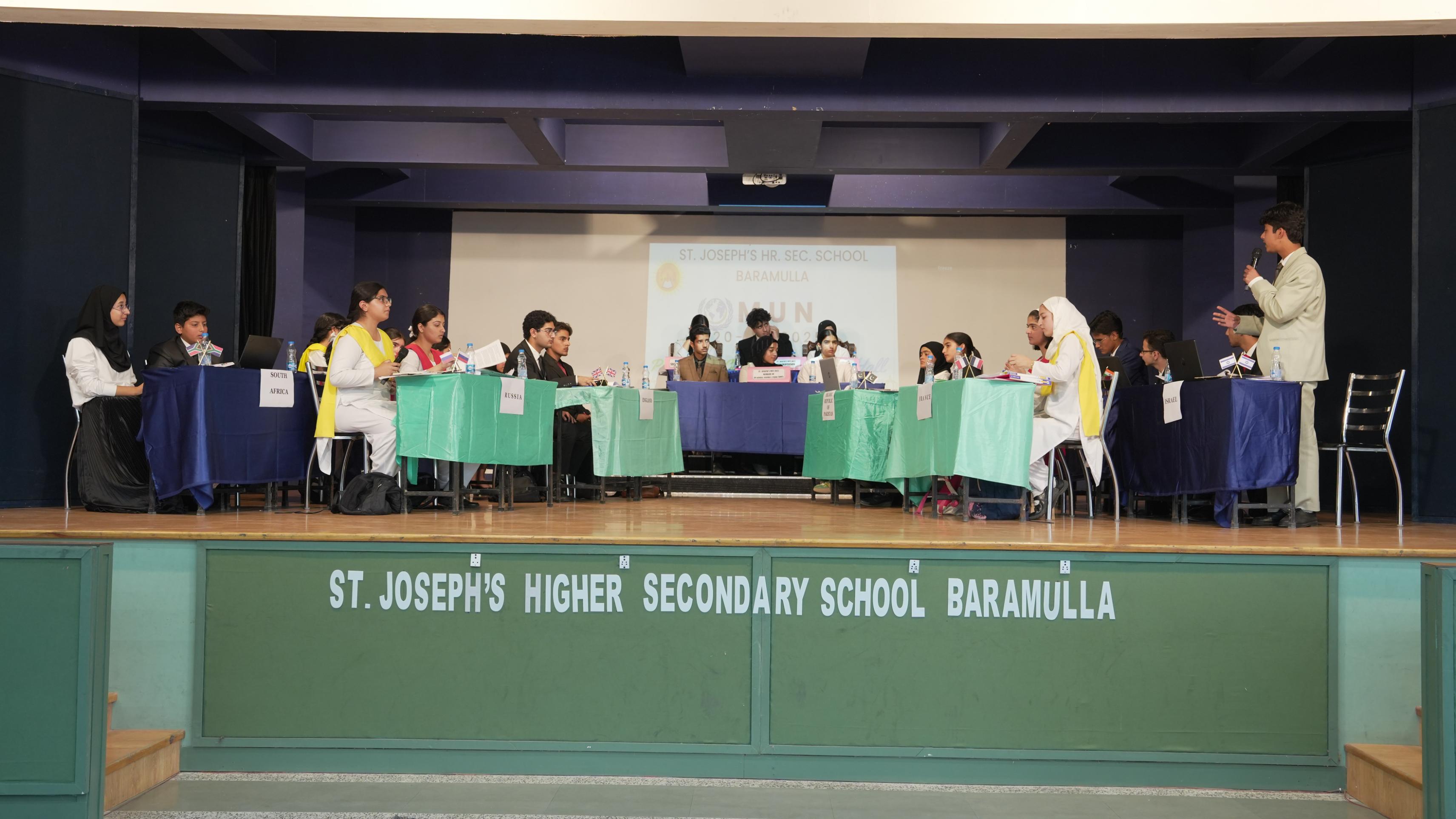 MUN Program :: St. Joseph's Higher Secondary School